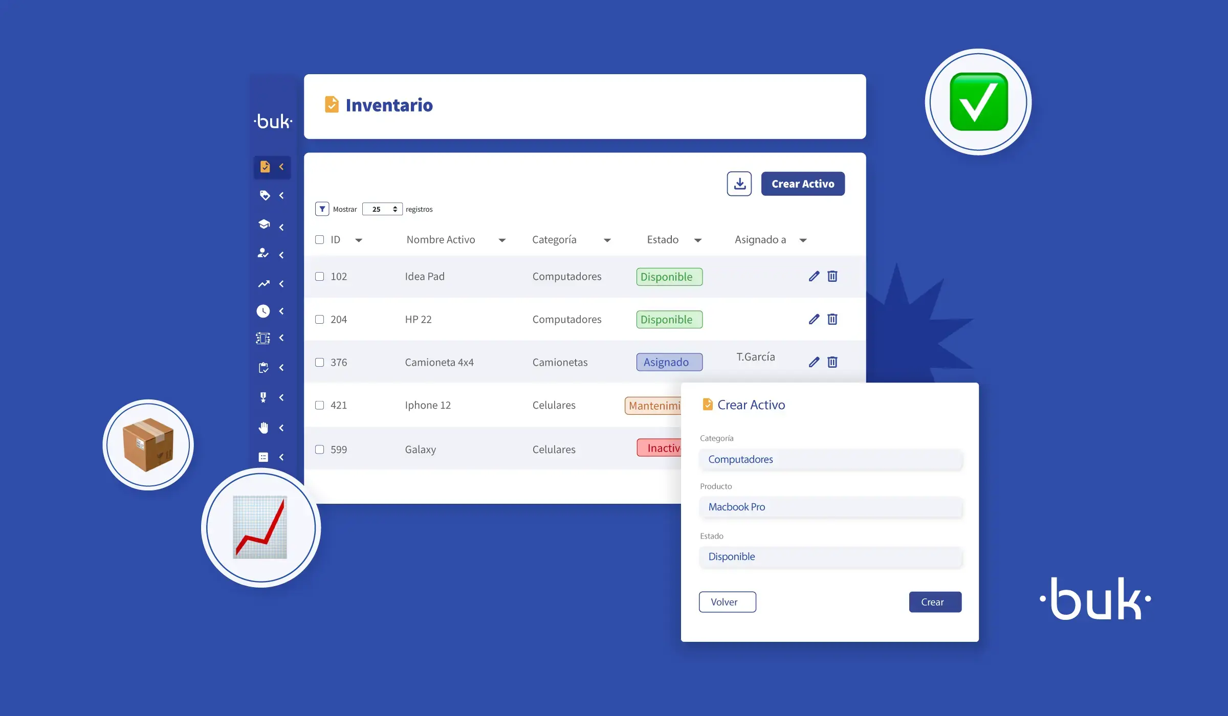 Sistema de gestión de activos: controla y optimiza - Buk